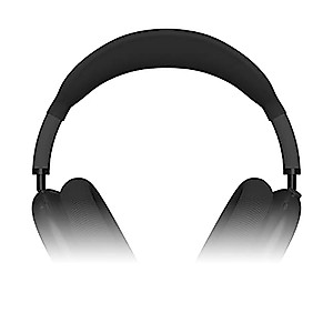 Geekria Silicone Headband Cover Compatible with AirPod Max Headphone, Headband Protector/Headband Replacement Easy DIY Installation No Tool Needed (Black)