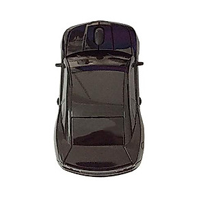 Wireless Mouse Sports Car Mouse Computer Optical Mice for Computer PC Laptop MAC (Black)