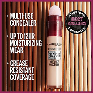 Maybelline Instant Age Rewind Eraser Dark Circles Treatment Multi-Use Concealer, 115, 1 Count (Packaging May Vary)