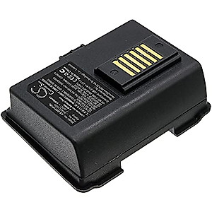CS Replacement Battery for Datalogic 001-101, Jet 700165400, 94ACC1293, 94ACC1294 1200mAh / 8.88Wh Barcode Scanner