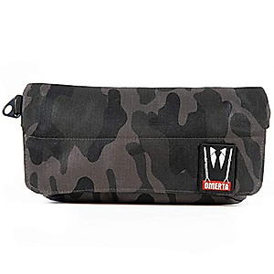 DIME BAGS Omerta Collector Carbon Filter Bag | Carbon-Lined Pouch with Activated Carbon Technology and Dual-Velcro Seal (9 Inch, Camo)