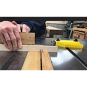Magswitch - 8110015 Table Featherboard Universal Model, Yellow