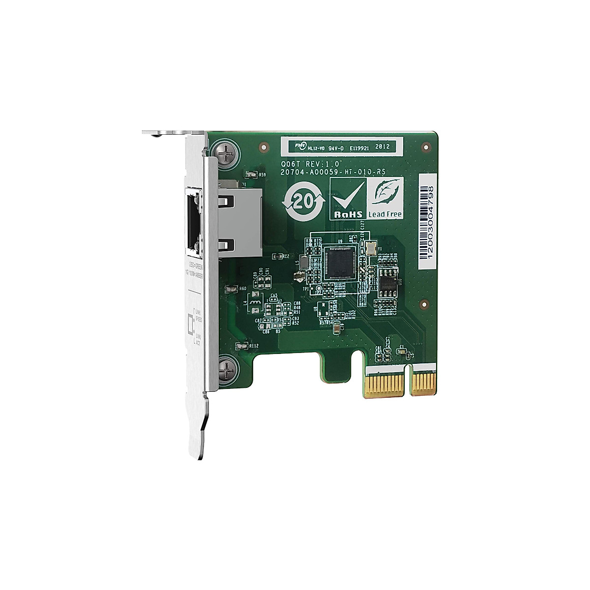QNAP QXG-2G1T-I225 Single Port 2.5GbE 4-Speed Network Card