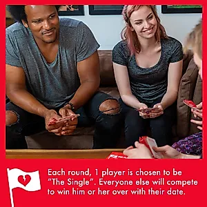 Skybound Entertainment Red Flags Expansion 1: New Deck for The Card Game of Terrible Dates, 75 Cards, 3-10 Players, Ages 17+