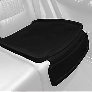 Clek Mat-Thingy Car Seat Protector Featuring LATCH-Compatible Design with Anti-Spill and Compression Damage Protection, Black