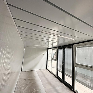 Minimalist House, Modular Tiny Home, Foldable Prefab House, Quick Assembly Cabin, 20ft 30ft 40ft for Mobile Showrooms, On-Site Offices, Staff Accommodation