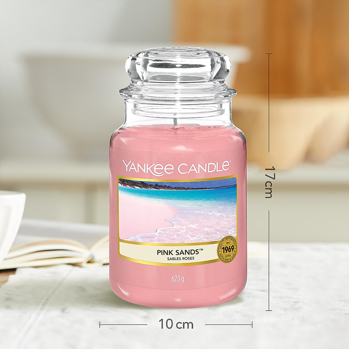 Yankee Candle jar Large Pink Sands™ YSDPS1