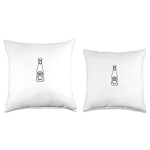 Funny Food Lovers Tees Ranch Dressing Gift Idea I Love Homemade Dressing It Needs More Ranch Throw Pillow, 16x16, Multicolor