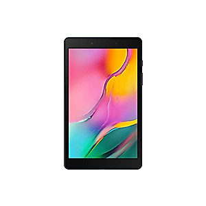 SAMSUNG Electronics Galaxy Tab A 8.0", 32GB, Black (Wi-Fi) Tablet - Quad Core Qualcomm Processor, 1280 x 800 (WXGA), 8MP Rear-Facing and 2MP Front-Facing Camera, Android, DAODYANG 64GB SD Card