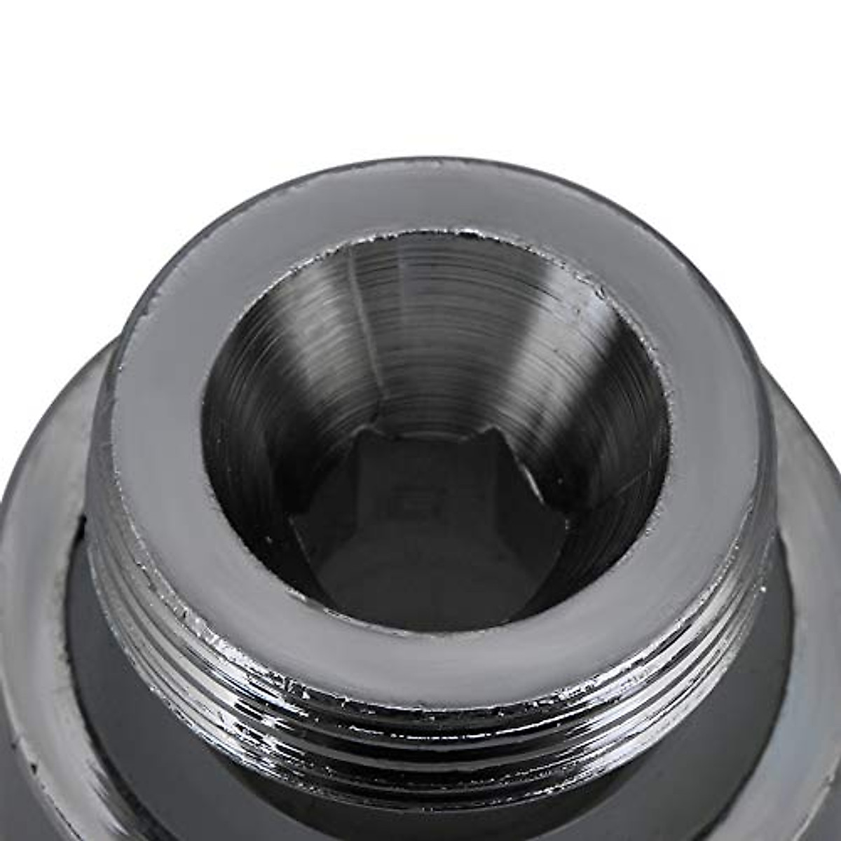 RDEXP Tap Aerator Male Thread 18mm to 22mm Water Faucet Adaptor 360 Degree Copper