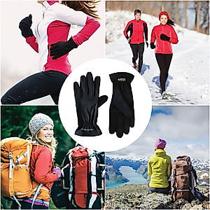 Manzella Women's Goretex Infinium with Windstopper Touch Gloves, Medium, Black