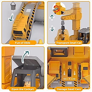 Construction Truck Toy Excavator Take Apart Tonka Building Toys for 3+ Year Old Boys