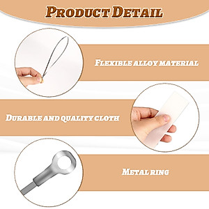 10 Pieces Heat Sealer Replacement Strip 8 inch Impulse Sealer Replacement Parts Element Grip 8 Inch Heat Seal Strips Replacement Elements Impulse Sealer Repair Kits, 200mmx2mm