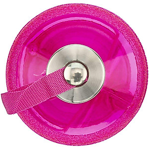 1 Gallon BPA Free Plastic Water Bottle for Cold Liquids With Attached Leak Proof Screw Lid - For Gym Office Daily Use, Pink