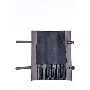 Chefs Professional Knife Roll Bag Durable Safe Knife Roll Knife Carrying Case with Handle Portable Knife Bags For Chefs Knife Roll or Tool Pouch, Knife bag only