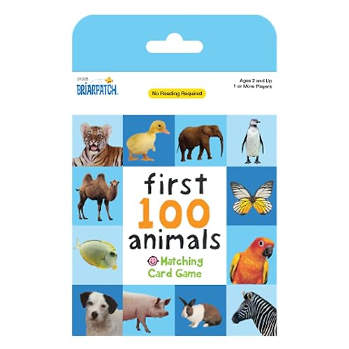 Briarpatch | First 100 Animals Matching Card Game, Ages 2+