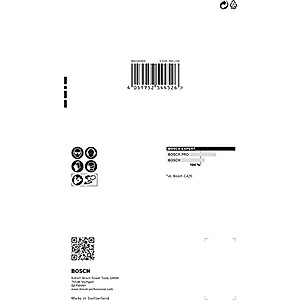 Bosch Professional 10x Expert C470 Sandpaper (for Hardwood, Paint on Wood, 100x150 mm, Grit 40, Accessories Multi Sander)