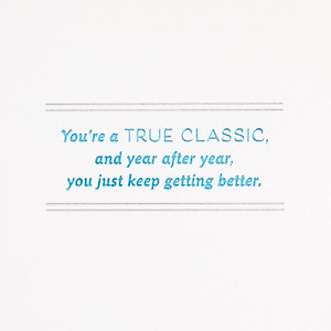 Hallmark Birthday Card for Men (Classic Car)