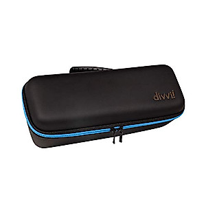 JBL Charge 5 Portable Waterproof Wireless Bluetooth Speaker Bundle with divvi! Protective Hardshell Case - Black