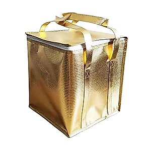 ULTECHNOVO Baking Tote Organizer Tote Bag Car Tote Cooler Ice Packs Insulated Lunch Bags Catering Bag Thermal Bag for Food Delivery Convenient Cake Bag Lunch Storage Pouch Cake Carrying Bag