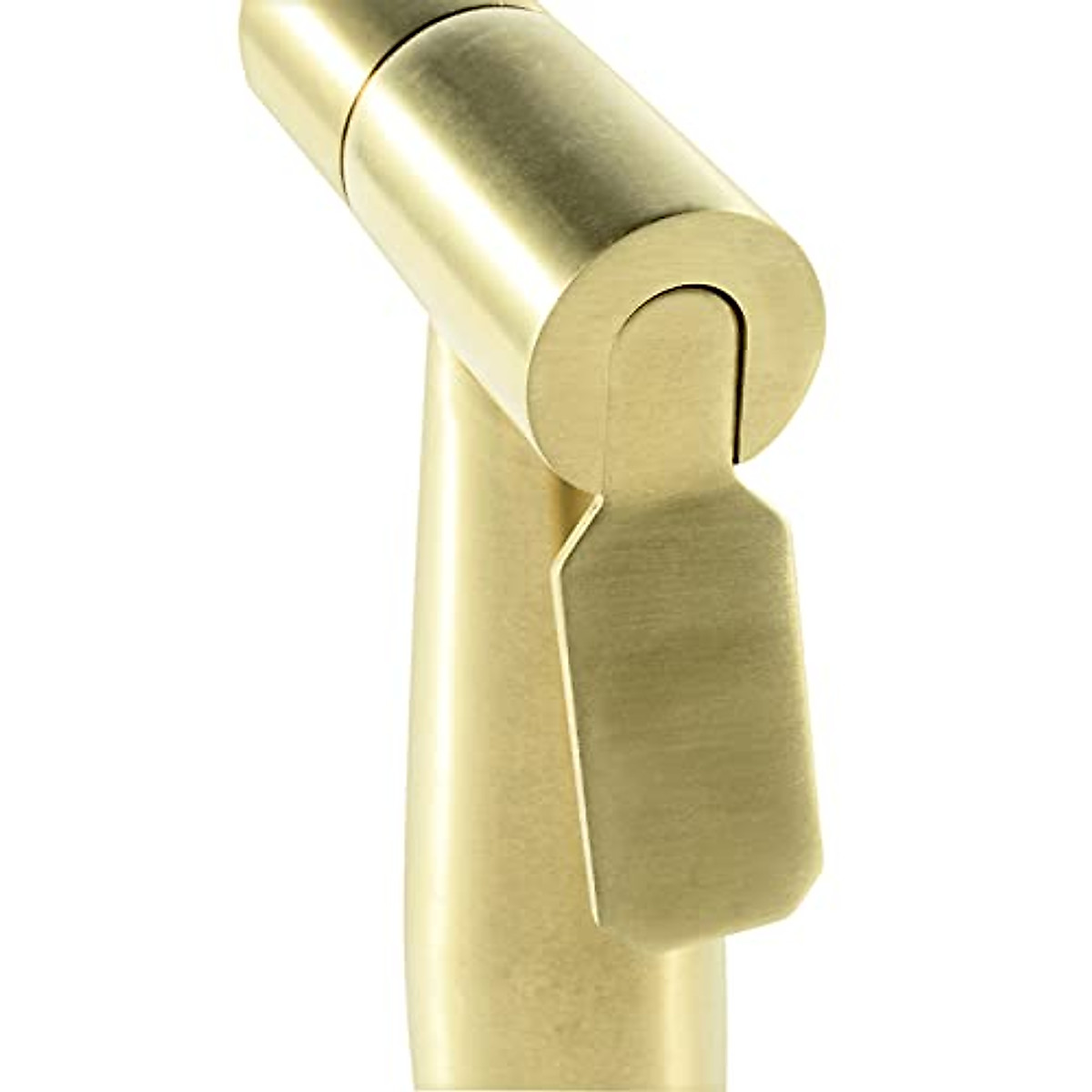 MINJING Handheld Toilet Bidet Sprayer, Brushed Gold Bidet Attachment Set, Bathroom Toilet Concealed Bidet Shower Set, Solid Brass Hot and Cold Bidet Faucet