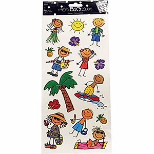 Me & My Big Ideas Tropical Kids Stickers