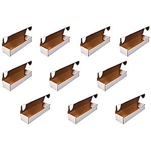 10-Pack • 800-count Trading/Gaming Card Storage Box • Woodhaven Trading Firm Brand