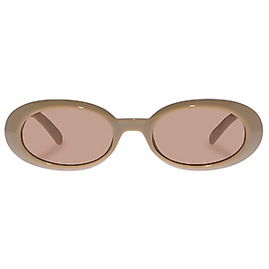 Le Specs Women's Work It! Sunglasses, Biscotti, Tan, One Size
