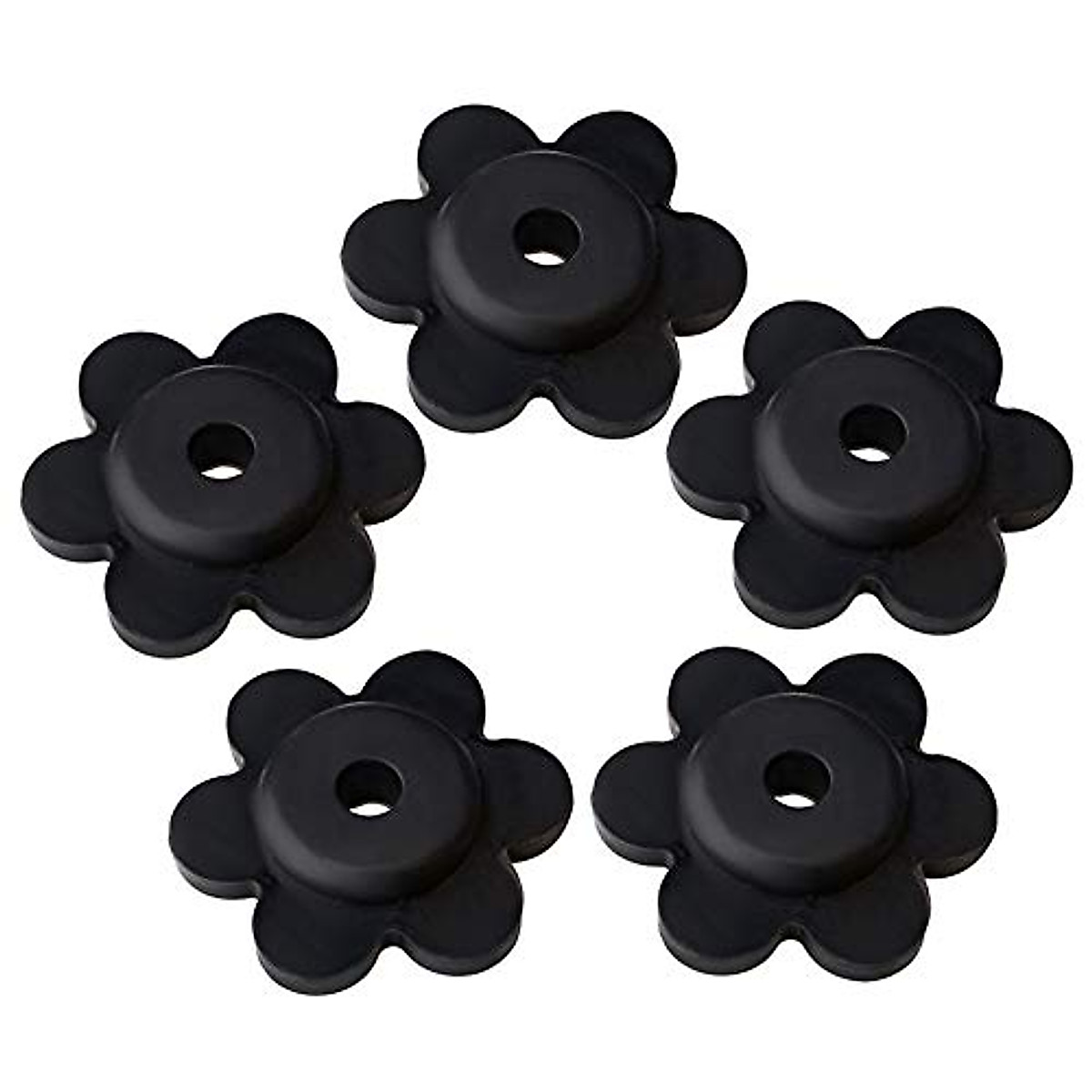 5pcs Flag Stops, Rubber Garden Flag Stoppers Flag Pole Stopper for Garden Flag Pole Stand