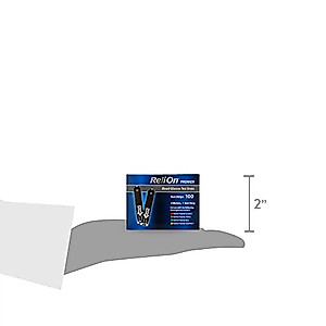 Reli On Premier Blood Glucose Test Strips | Diabetes Care Test Strips | Tiras de Glucometro | ReliOn Premier Test Strips 100 Count. + Lual's 45 Diabetes Decoded