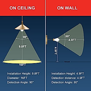 Sengled A19 Motion Sensor Light Bulb Outdoor/Indoor 11W (75-Watt Equivalent), Soft White Motion Sensing Light Bulb Built-in Photocell Sensor for Front Porch Garage Hallway 3000K 1200LM, 2 Pack