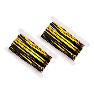 FUOYLOO 2pcs Black Gold Rain Curtain Backdrop Curtain for Party Graduation Fringe Curtain Party Supplies Prom Props Fringe Backdrop Streamer Aluminum Foil The Pet Baby Metal Foil