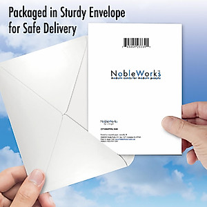 The Best Card Company Thank You Greeting Card w/ 5 x 7 Inch Envelope (1 Card) Scripture Birds C7108ETYG