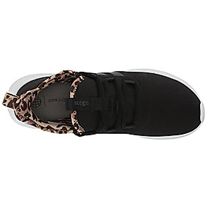 adidas womens Cloudfoam Pure 2.0 Running Shoe, Black/Black/Sandy Beige, 5.5 US