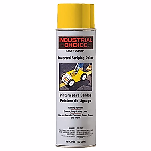 Rustoleum Paint Inverted Striping Paint Yel