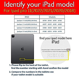 NANRUIL for Ipad Pro 11-inch Case 4th/3rd/2nd/1st Gen Genuine Leather Cover Protective Shell for 2022/2021/2020/2018 with Pocket Strap,Built-in Pencil Holder and Auto Wake/Sleep.Brown