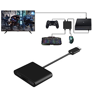 PS4 Keyboard and Mouse Adapter Converter for PS4 Pro/ PS4 Slim/ PS3/ Xbox One/One S/One X/Switch