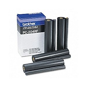 Brother Part # PC-204RF OEM Print Ribbon 4Pack - 450 Pages Ea. (PC204RF)
