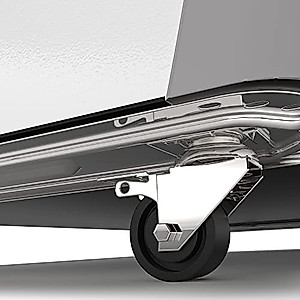 Koolmore 26 inch Commercial Ice Cream Dipping Cabinet Display Case with Sneeze Guard, 4 Large Displayed Tubs, Sliding Glass Door, [5.7 Cu. Ft.] (KM-26FG)