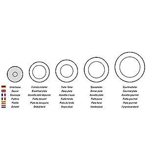 Villeroy & Boch Mariefleur Basic Breakfast Cup Saucer, 7.5 in, Premium Porcelain, White/Multicolored