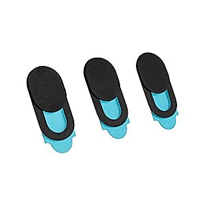 Lamptron Compatible Webcam Slide Cover, 3-Stück - Schwarz