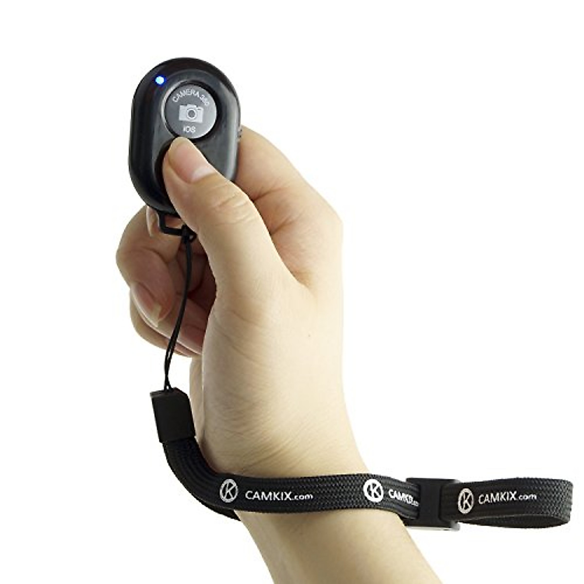 CamKix Camera Shutter Remote Control with Bluetooth Wireless Technology - Create Amazing Photos and Videos Hands-Free - Works with Most Smartphones and Tablets (iOS and Android)