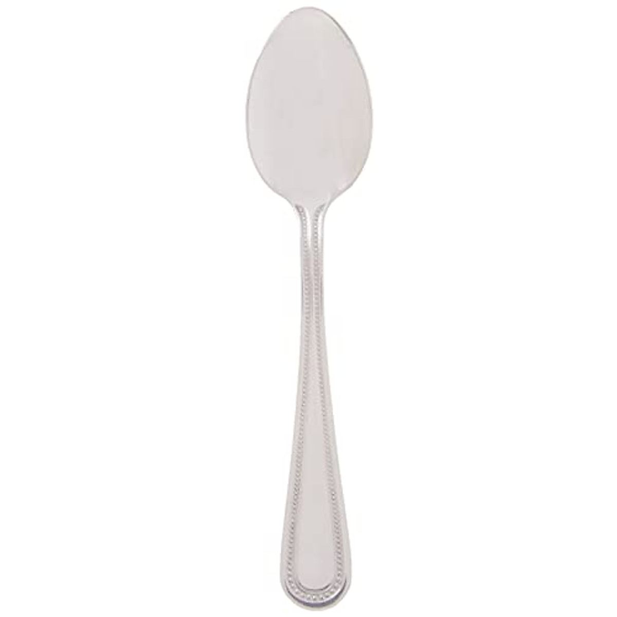 Winco 12-Piece Dots Teaspoon Set, 18-0 Stainless Steel,Silver