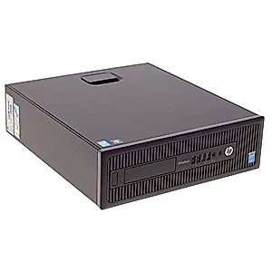HP 800 G2 SFF Computer Desktop PC, Intel Core i5-6500 3.2GHz Processor, 32GB Ram, 1TB SSD, Wireless Keyboard & Mouse, WiFi | Bluetooth, New HP 23.8 LCD Monitor, Windows 10 Pro (Renewed)