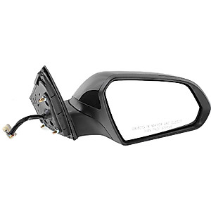 Kool Vue Driver & Passenger Side Power Heated Mirrors for Hyundai Sonata 2015-2017 With Signal Light; Without Blind Spot Monitor & Memory Paintable