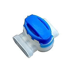 3 Wire Connectors, ConnectOzo Electrical IDC 314-BOX - Box Self-Stripping Pigtail Connectors, Moisture Resistant & Flame Retardant, 600V Nylon Insulated Connectors for 22-14 AWG Cables (25)