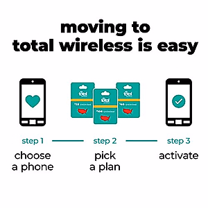 total wireless TCL A2 X 4G LTE Prepaid Smartphone (Locked) - Black - 32GB - Sim Card Included - CDMA