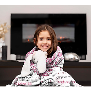 Christmas Ideas Gifts for 14 Year Old Girls, Birthday Gifts for 14 Year Old Girl Blanket 60"x50", Happy 14th Birthday Decorations for Girls, Best 14th Birthday Gift for Girls