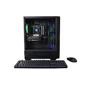 NSX GAMING PC Gaming Desktop Gamer Computer Intel Core I5 10400F, GeForce RTX 2060 6GB, 16 GB Ram (2x8) 480 Gb SSD, USB-C WiFi, Hdmi, Mouse and Keyboard Gamer, Win 11 Home
