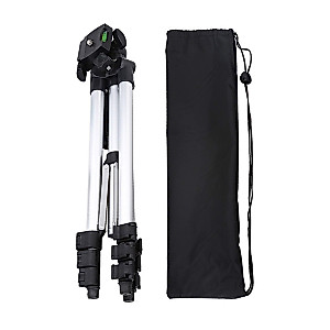 Vidpro TT-50L 50 Inch Lightweight Aluminum Tripod with 3 Way Pan & Tilt Head